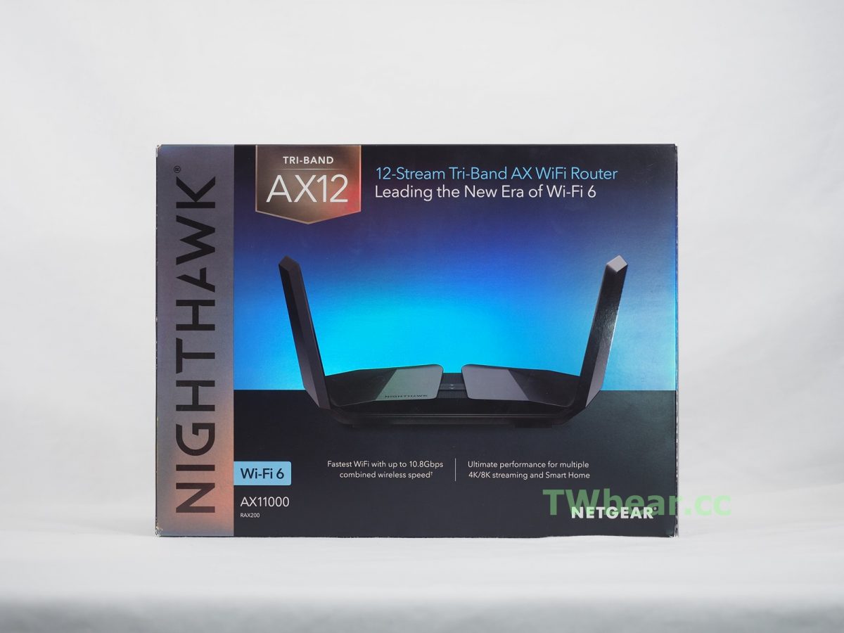 [3C評測-網路與儲存]開箱NETGEAR NightHawk RAX200 WiFi 6旗艦路由器實測-建構超高速無線網路環境享受快速網路 ...