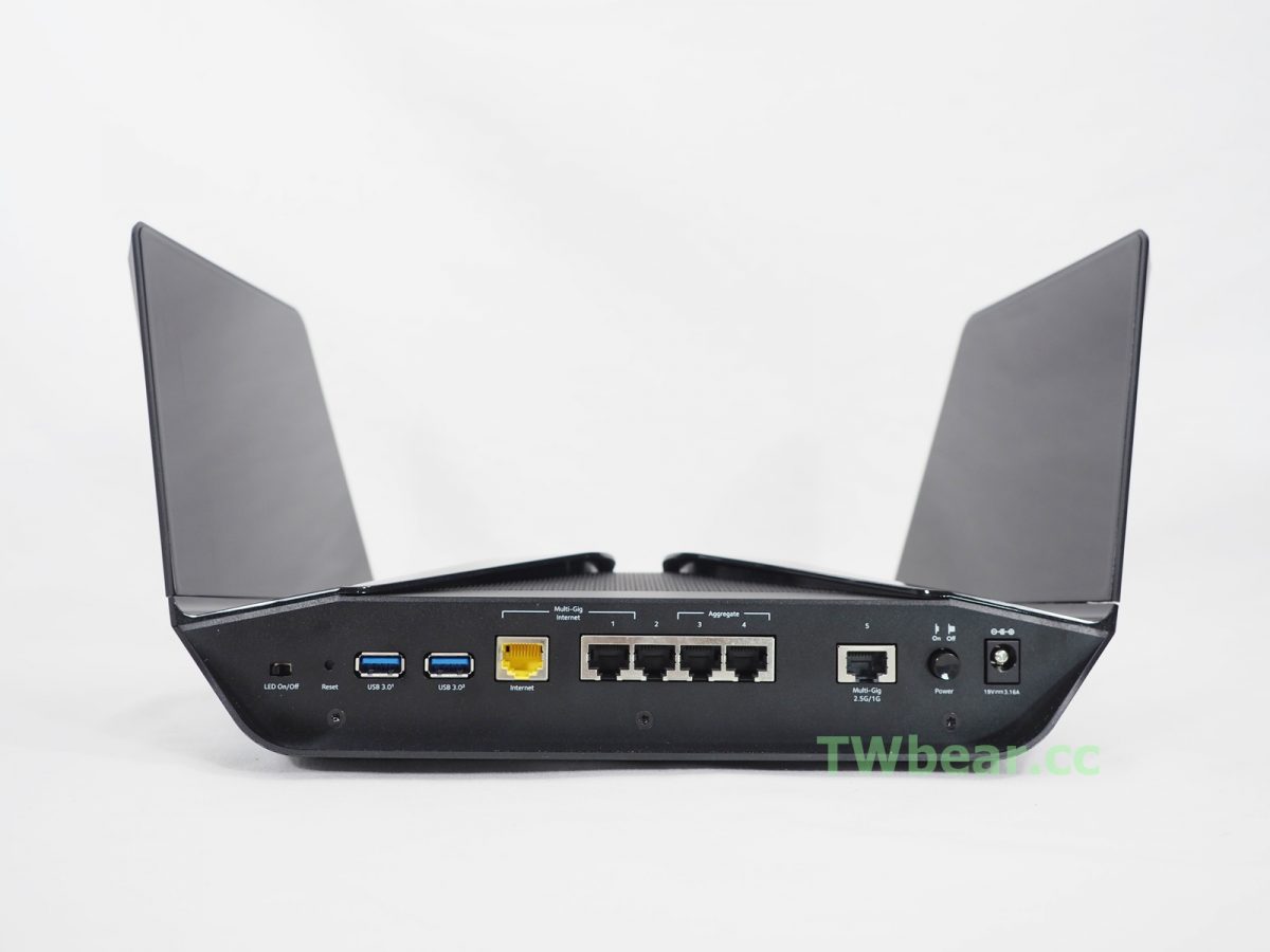[3C評測-網路與儲存]開箱NETGEAR NightHawk RAX200 WiFi 6旗艦路由器實測-建構超高速無線網路環境享受快速網路 ...